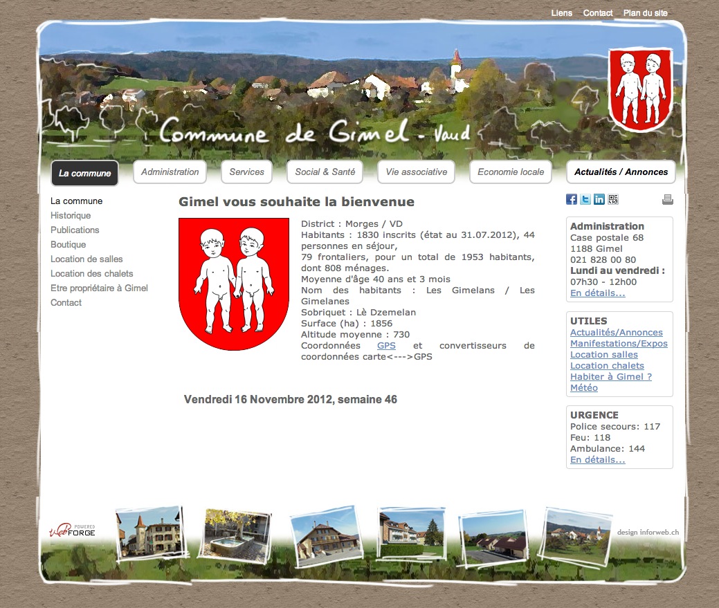 Commune de Gimel – inforweb.ch